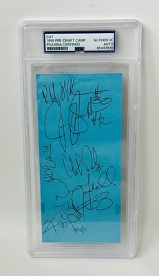 1995 NBA Pre-draft Camp Program Autographs - PSA/DNA Certified | eBay