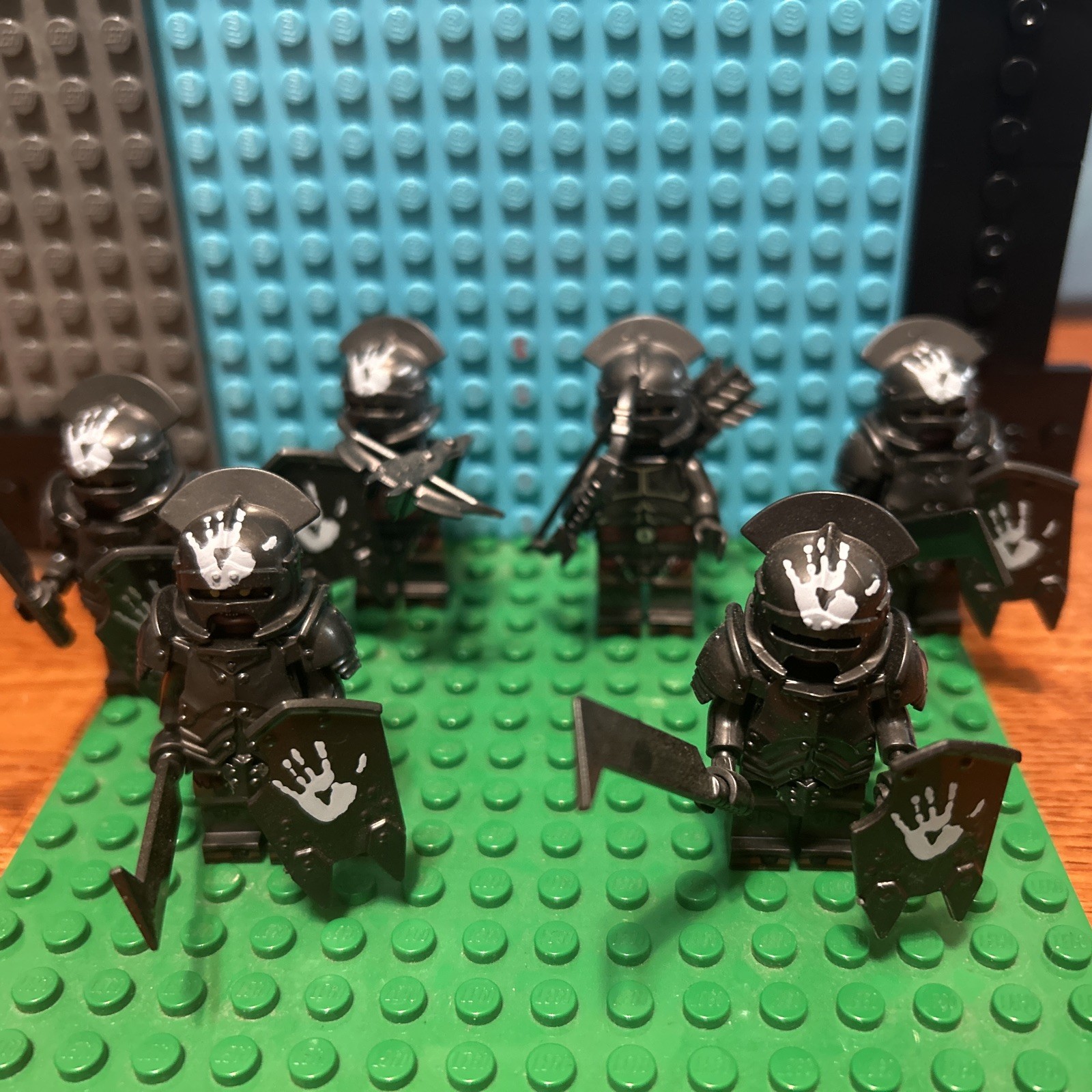 Lord of the Rings CUSTOM Uruk-hai x6 Lot Custom Minifigs Orc | eBay