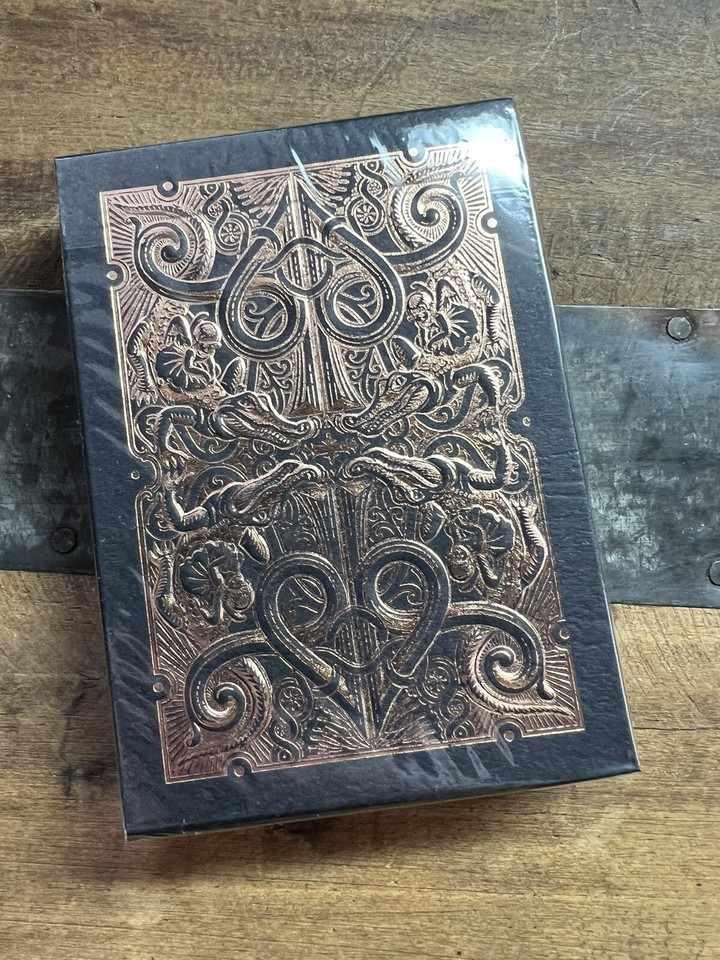 Rose Gold Black Gatorbacks Playing Card Deck By David Blaine *️⃣ | eBay