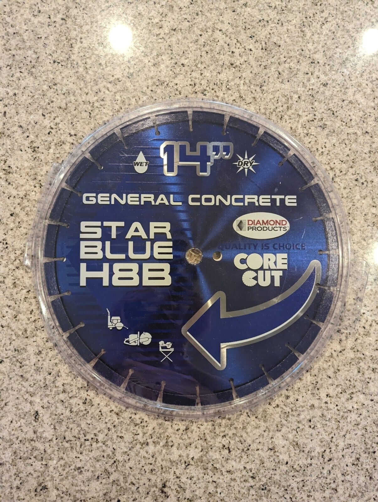 Diamond Products 14 In. X .125 In. X 1 In. Star Blue High Speed Blade ...