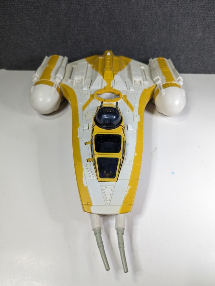 Star Wars Hasbro Y-Wing Bomber Clone Wars 2009 Incomplete Ship As Is | eBay