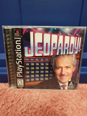 Playstation 1 Jeopardy! Video Game COMPLETE 1998 VTG Playstation One ...