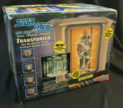 STAR TREK THE NEXT GENERATION TRANSPORTER PLAYSET MIB UNOPENED | eBay