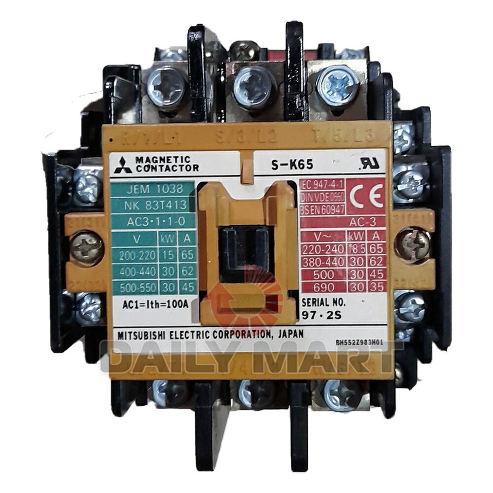 New In Box MITSUBISHI SK65 S-K65 Magnetic Contactor | eBay