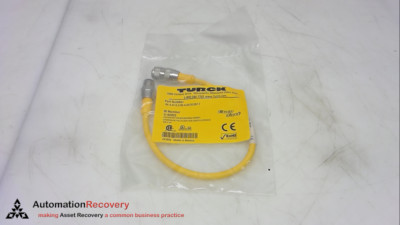 TURCK RK 4.4T-0.3-RS 4.4T/S1587-T, EUROFAST DOUBLE-END CORD, U-92992 ...