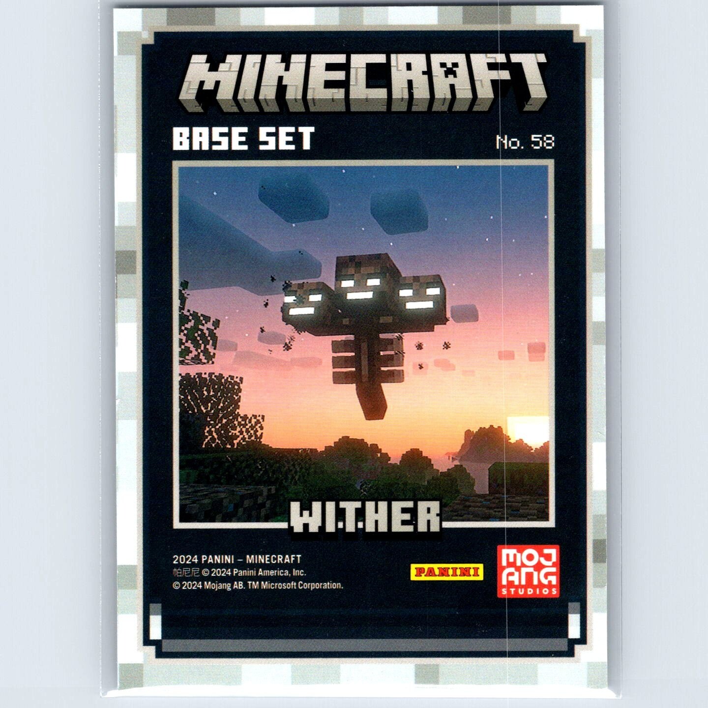 2024 Panini Minecraft Wither Base #58 | eBay