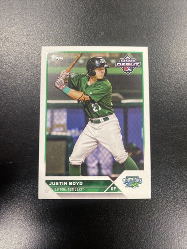 2023 Topps Pro Debut Justin Boyd | eBay
