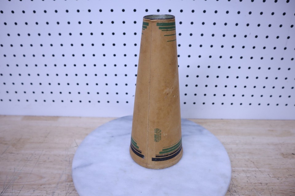 Nice Clean Vintage Old Fashion Buttermilk Kone Wax Cone Container 1 ...