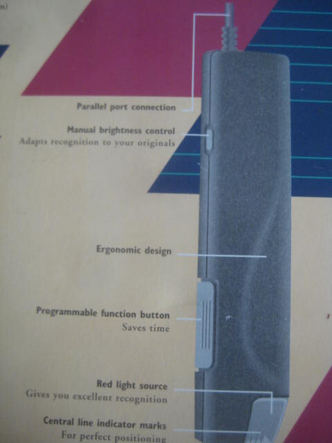 NEW PRIMAX DATAPEN PERSONAL HANDHELD TEXT SCANNER VINTAGE COLLECIBLE ...