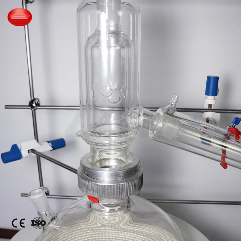 Lab 20L New Short Path Distillation Glassware Extraction with Cold Trap ...