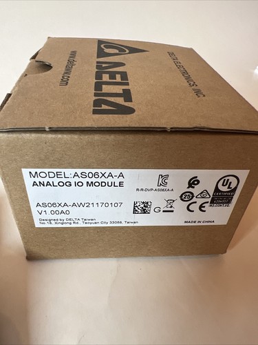 1PC SNew Delta Electronic AS06XA-A Analog IO Module AS06XA-A. Free ...
