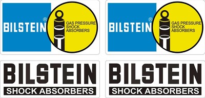 4 x Small Bilstein Shock Absorber Car Sticker | eBay UK