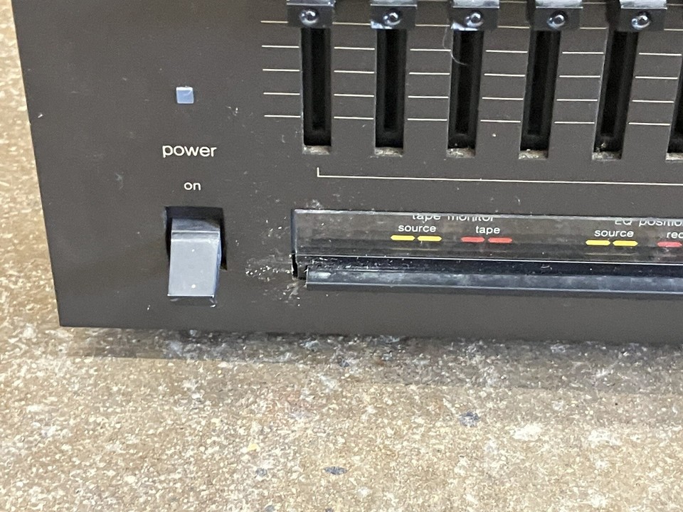 TECHNICS SH 8020 STEREO FREQUENCY EQUALIZER Tested Working | eBay