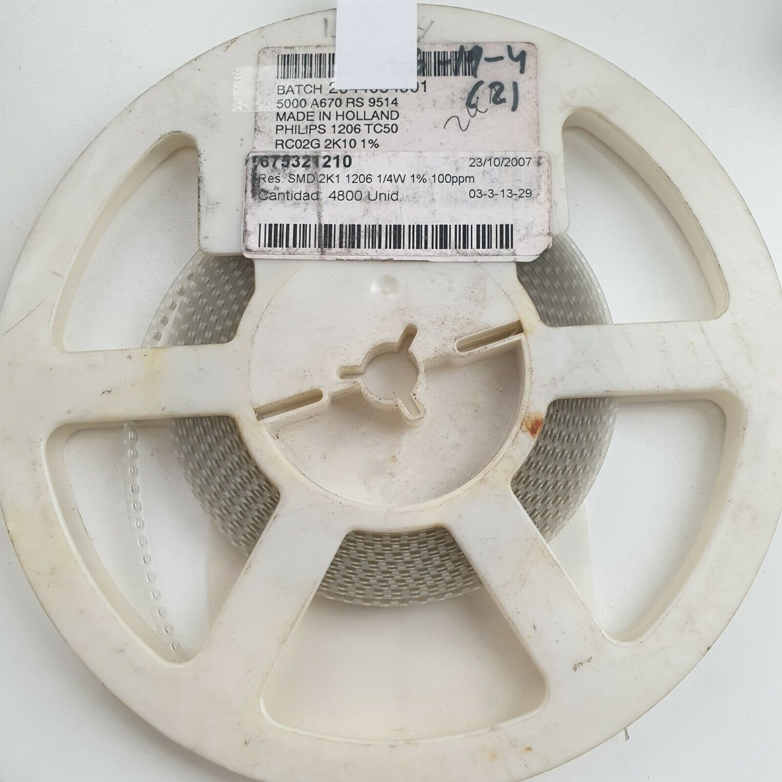 10 x 2.1K 1/4W 1% 100PPM SMD PHILIPS RESISTOR. CA392U1000F080721 | eBay