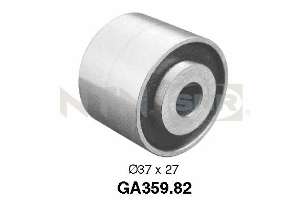 SNR GA359.82 Deflection/Guide Pulley, V-ribbed belt for CITROËN,FIAT ...