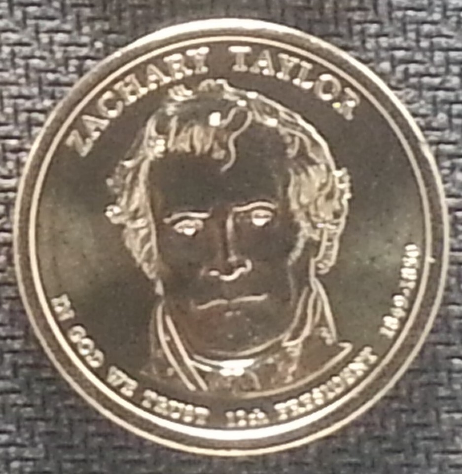 2009 D Zachary Taylor Presidential Dollar From Mint Roll | eBay