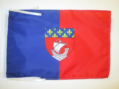 DRAPEAU DÉPARTEMENT DE PARIS 45x30cm - PAVILLON SEINE 30 x 45 cm haute ...