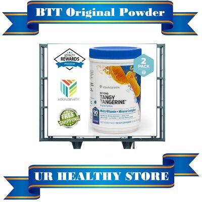 Youngevity Beyond Tangy Tangerine Original Powder (2 PACK) - BTT ...