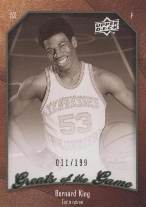 2009-10 Upper Deck Greats of the Game - Bernard King #55 Numbered to ...