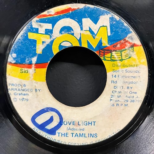 The Tamlins ‎– 'Love Light' 7" Single 1979 Jamaica Tom Tom Records ...