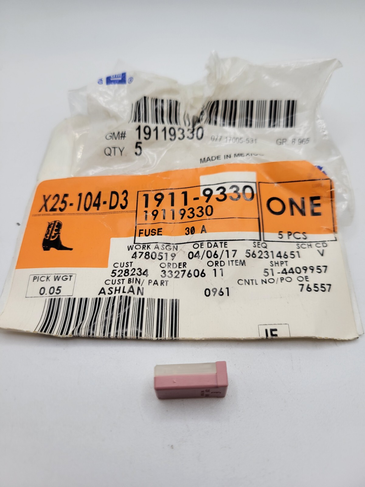 OEM Genuine GM General Motors 19119330 Fuses for sale online | eBay