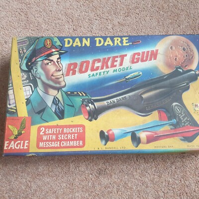 The Dan Dare Rocket Gun Randall Vintage Sci-fi | eBay UK