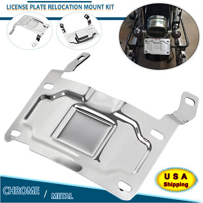 License Plate Relocation Kit For Harley Road Electra Tour Glide Ultra ...