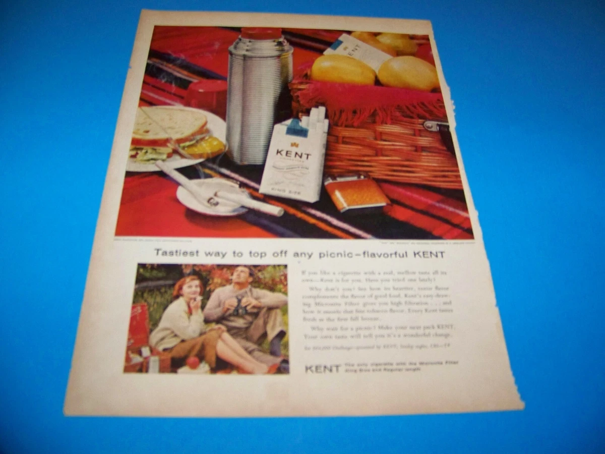 1950s Kent Cigarette Ads