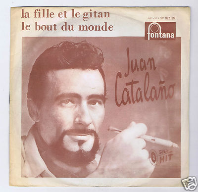 45 RPM SP JUAN CATALANO LA FILLE ET LE GITAN (G.MOUSTAKI) | eBay