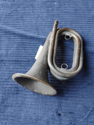 WW1 Era Original Military Bugle US Regulation Made in USA Fine Patina ...