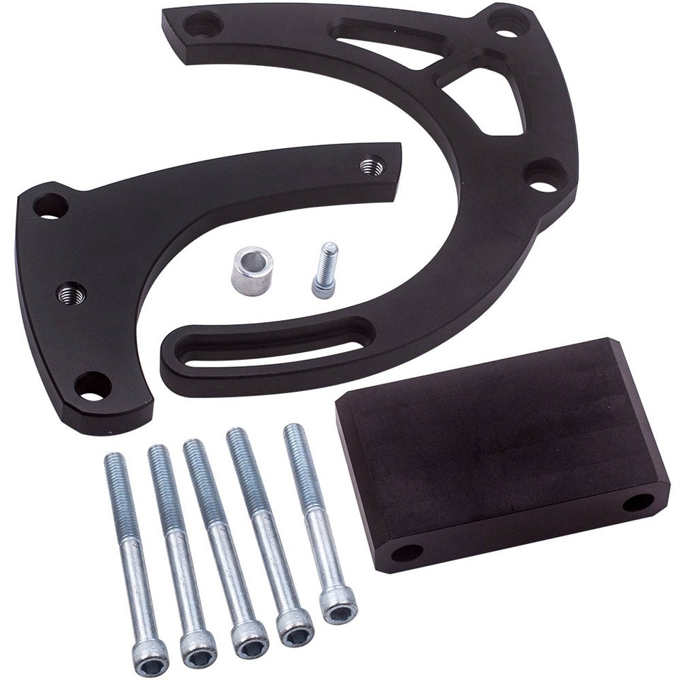 Eletric/Short Water Pump Alternator Bracket for Chevy Big Block BBC 396 ...