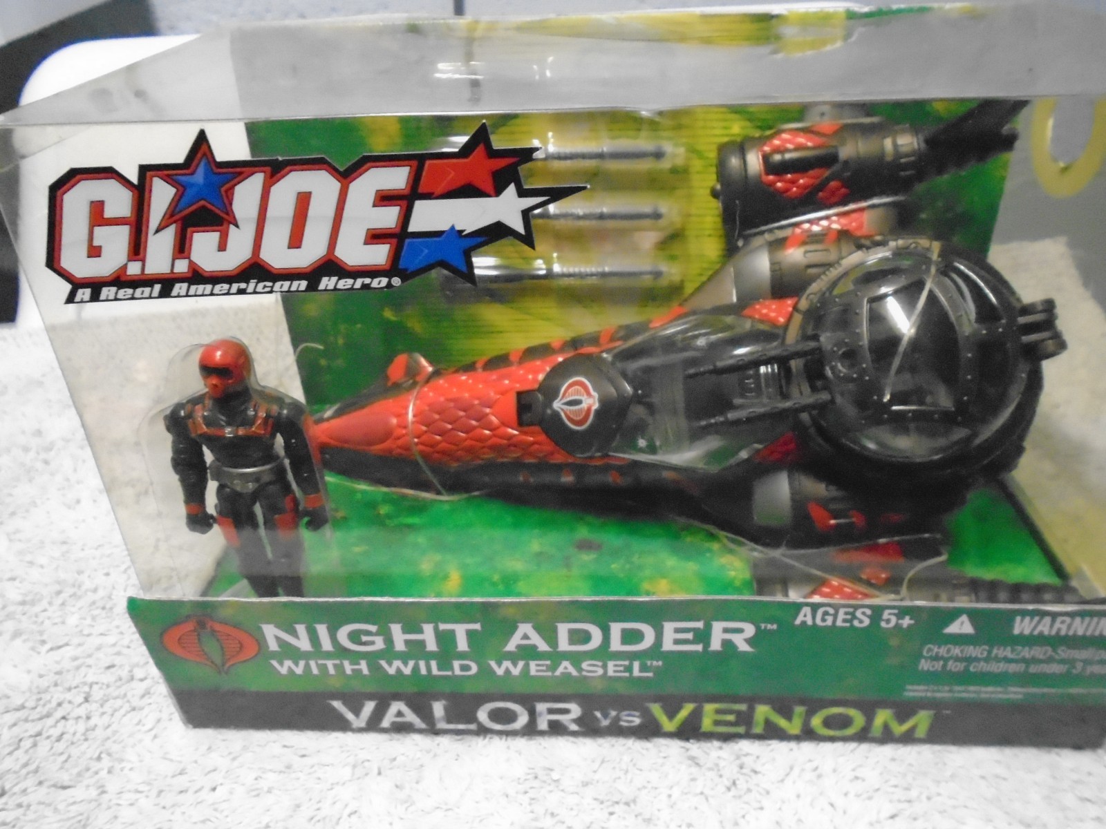 GI Joe Night Adder w/ Wild Weasel 2003 | eBay