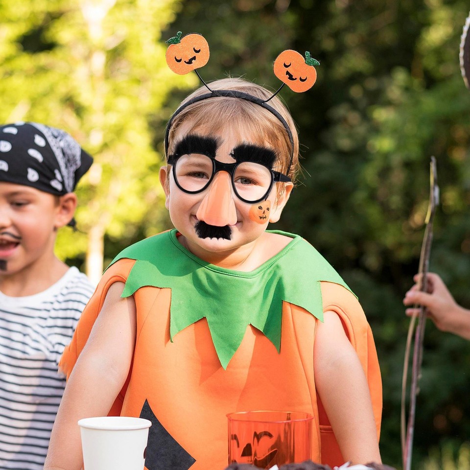 Fancy Cosplay Funny Disguise Moustache Glasses Halloween Party Dress ...