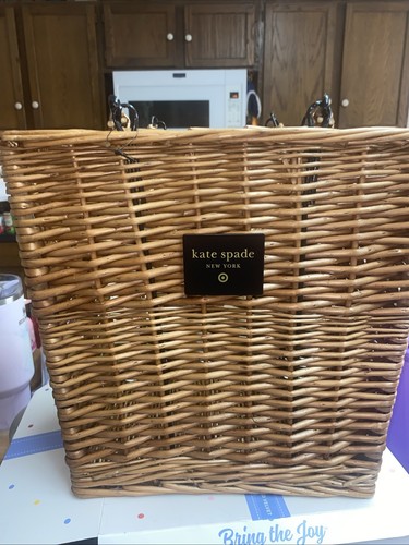 Kate Spade Bike Basket/ Wicker/ Limited Edition , 2025 | eBay