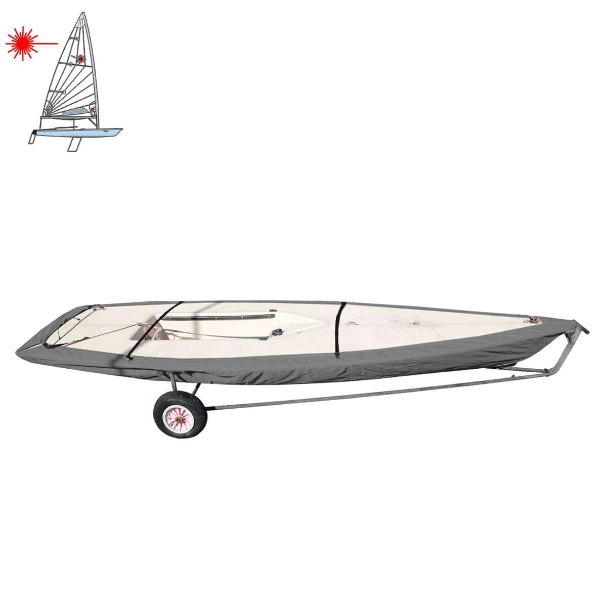 Laser Sailboat Hull