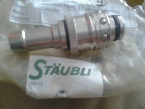 STAUBLI rpl 12 Rpl12.6816 quick connector stainless steel injection ...