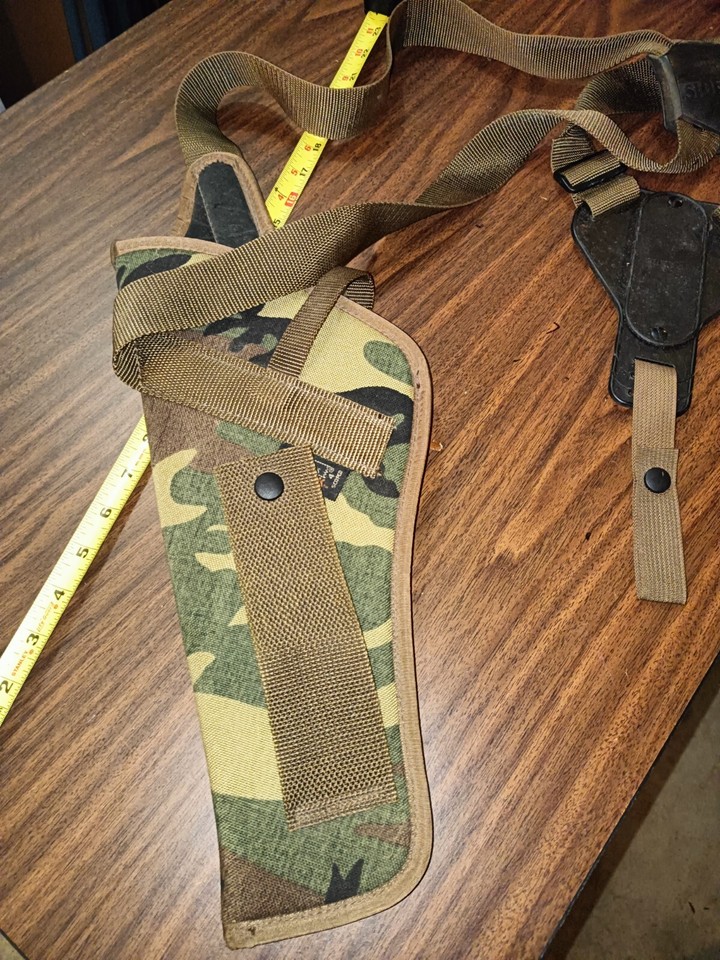 Uncle Mike's Sidekick Camo Shoulder Holster Size 4 for Scoped Revolver ...