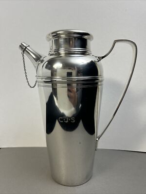 Tiffany & Co. Sterling Silver 4 Pint Cocktail Shaker Antique Art Deco c ...