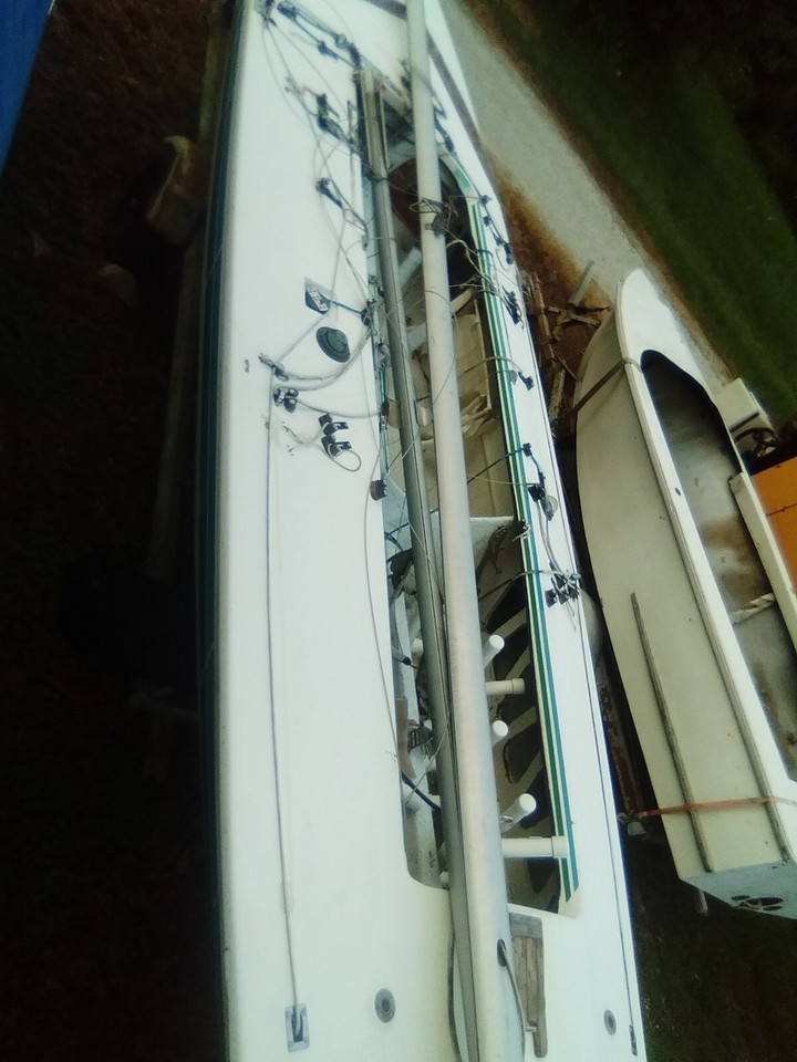 NICE E SCOW RACING SAILBOAT & PARTS | eBay