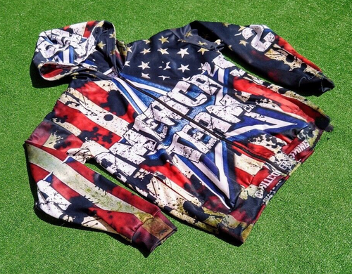 America's Team USA Stars&Stripes Dallas Cowboys Star Logo NFL Zip-Up ...