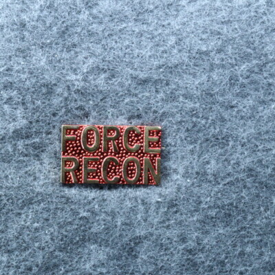 Military Hat Pin: Force Recon Script Pin [1-1/8"] | eBay