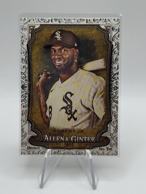2024 Allen And Ginter Louis Robert Jr Silver Foil Filagree SP #7 White ...
