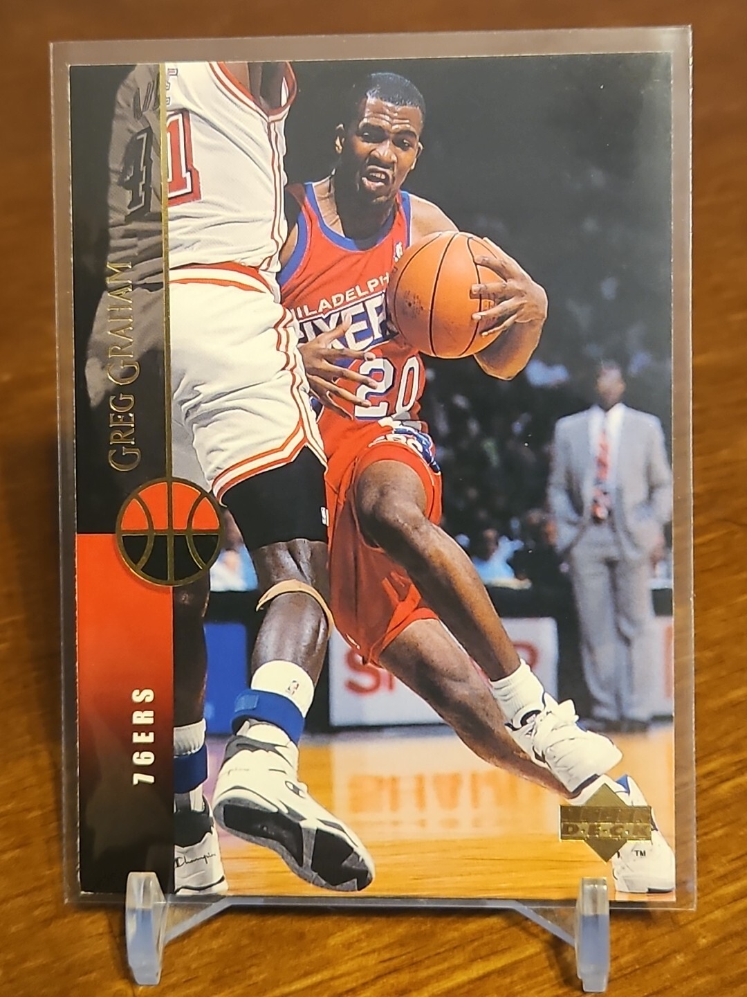 1994-95 Upper Deck Philadelphia 76ers Basketball Card #107 Greg Graham ...
