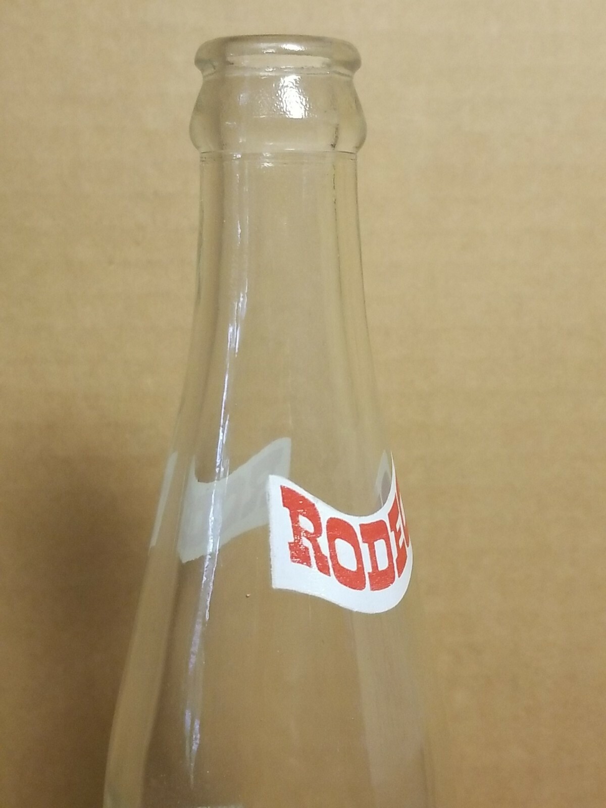 Vintage RODEO Beverage Soda Bottle Best In The West 10 Oz New Richmond ...