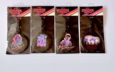 4 Netflix Stranger Things Luggage Tags | eBay
