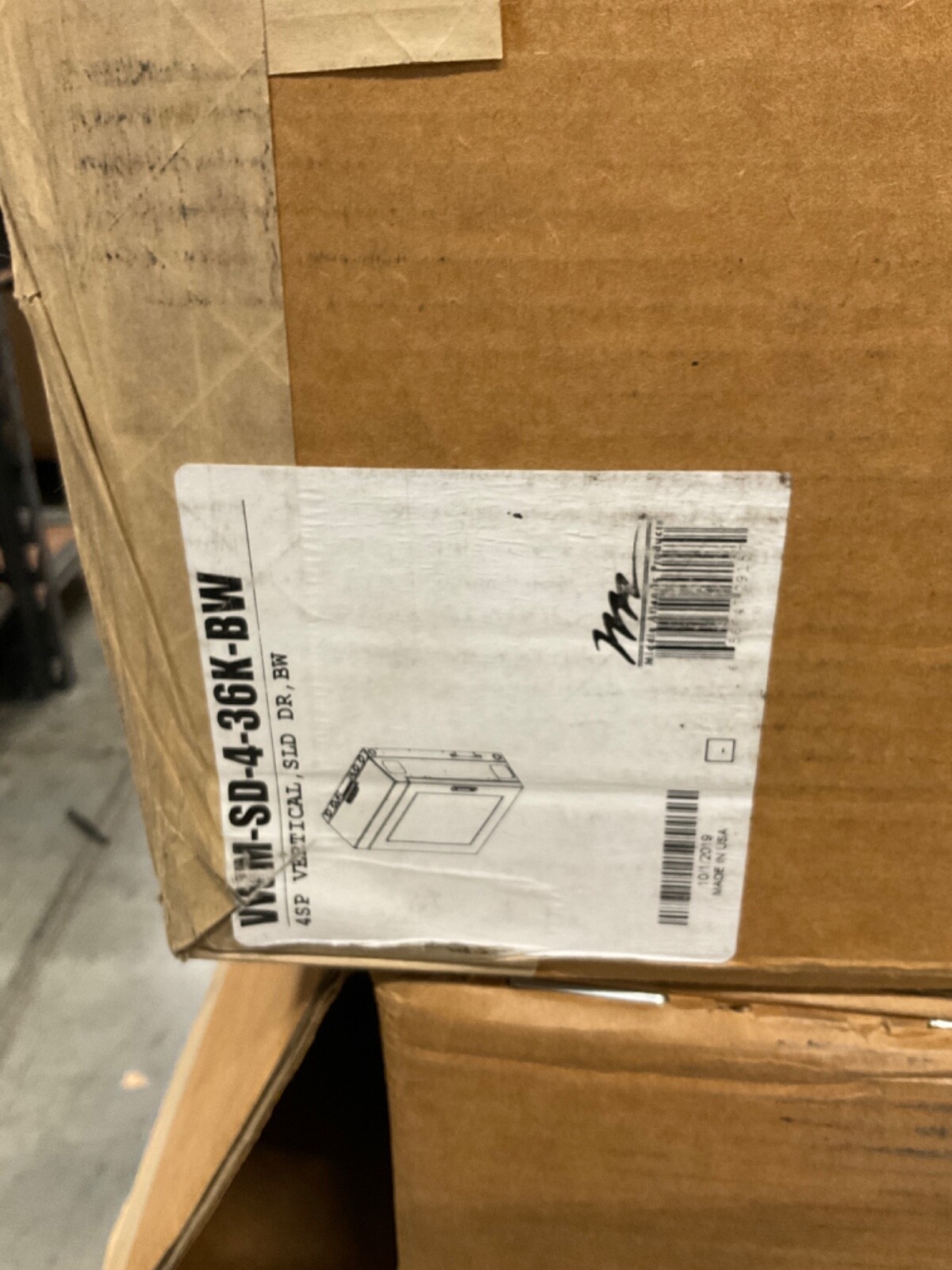 New Middle Atlantic VWM-SD-4-36K-BW 4 Space Low Profile Wall Rack | eBay