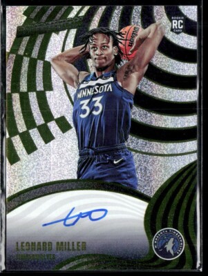 2024-25 Panini Revolution Basketball Leonard Miller RC AUTO ON CARD ...