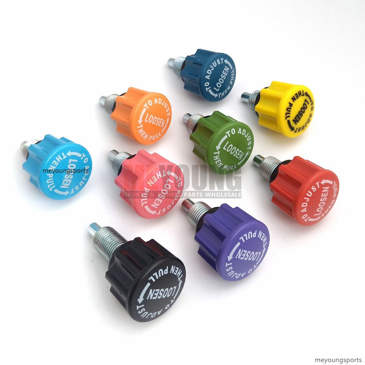 Stationary Bike Indoor Exercise Bike Replacement pull pin selector Pop ...