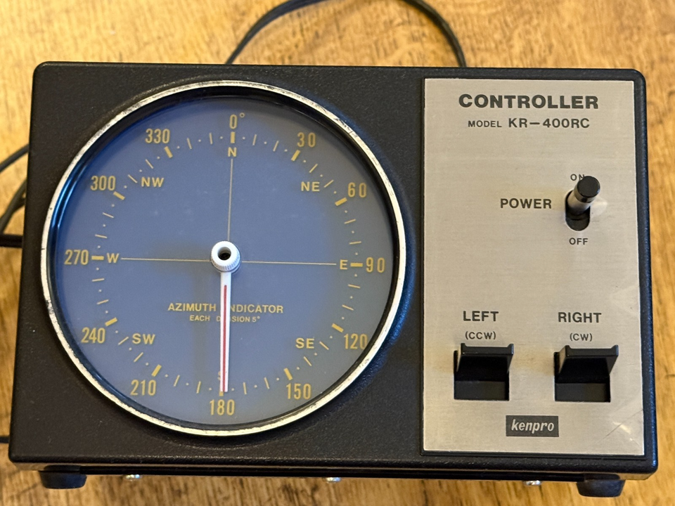 Kenpro KR-400RC Azimuth Indicator / Antenna Rotator Controller Ham ...