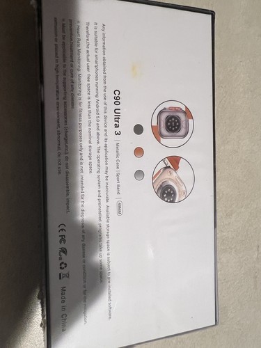 C90 Ultra 3 Watch 2.19 Infinite Display | eBay